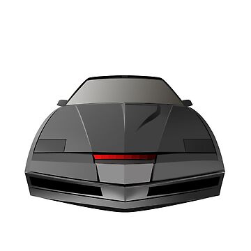 "Knight Rider KITT Car " Sticker for Sale by Creative Spectator | Redbubble