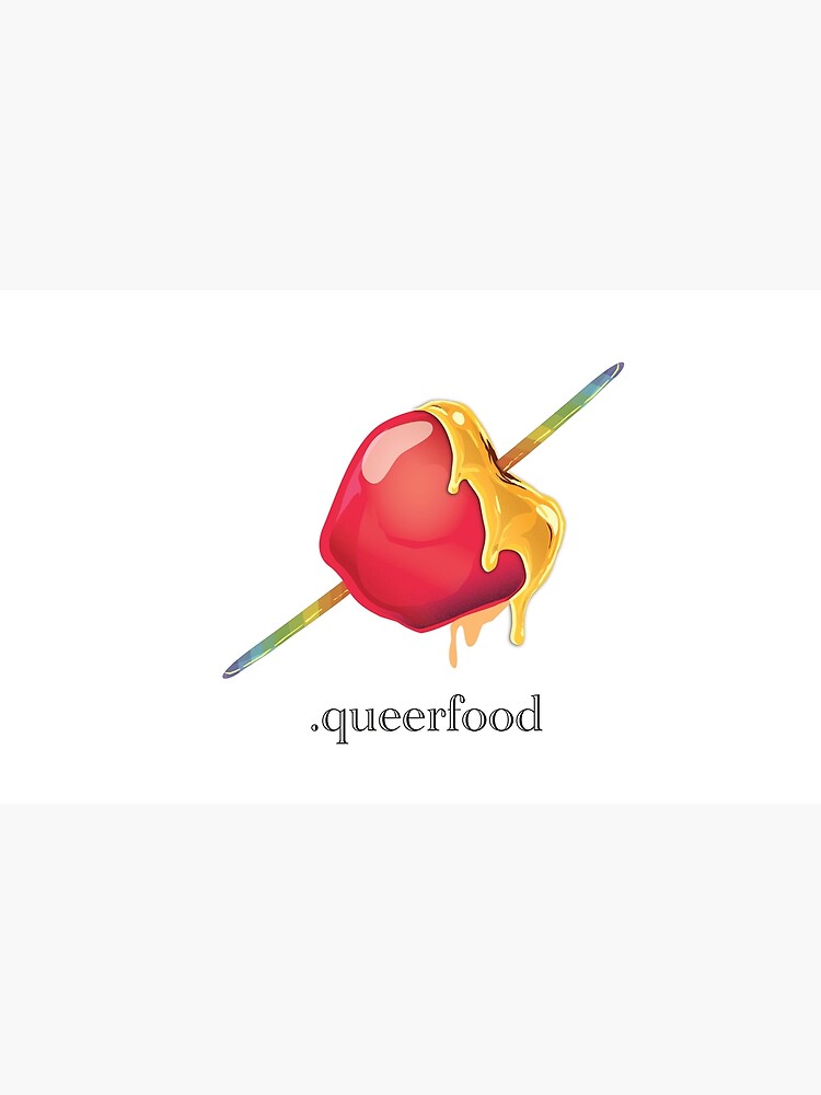 Lámina fotográfica «LGBTQ Apple | Queer Apple | Manzana arcoiris | Mes ...