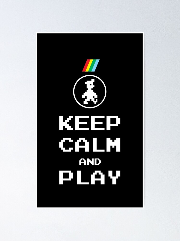 "Keep calm Manic miner 2" Poster by atteoM | Redbubble