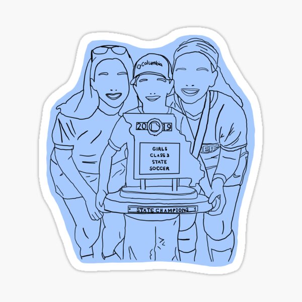 "Mackenzie - State Champs" Sticker for Sale by alexentz | Redbubble