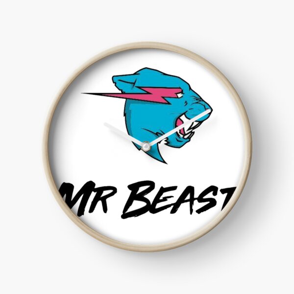Mr Beast Youtube Clocks | Redbubble