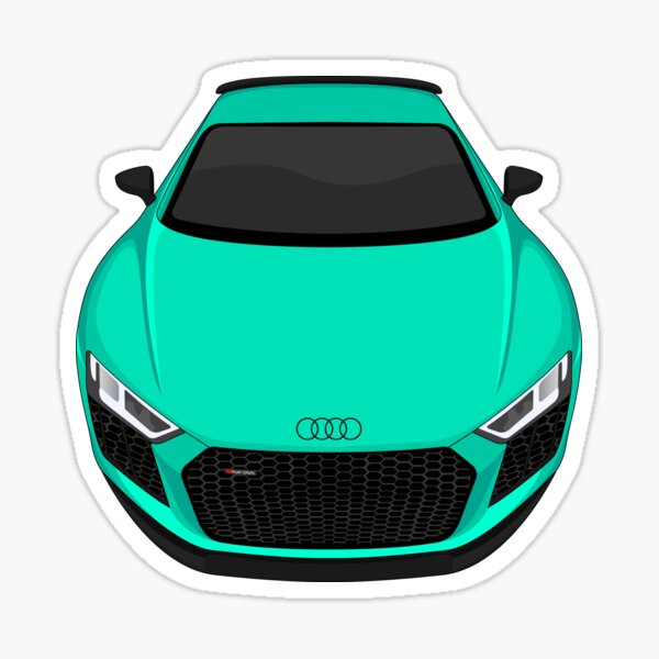 Audi R8 Stickers | Redbubble