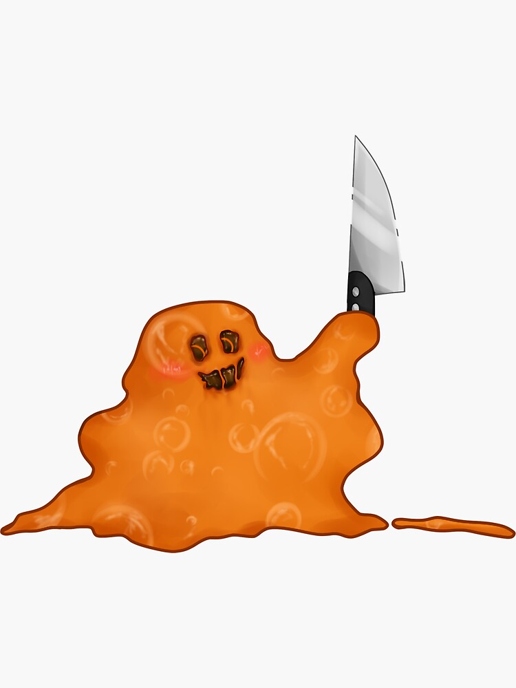 "scp 999 with a knife" Sticker for Sale by solius | Redbubble