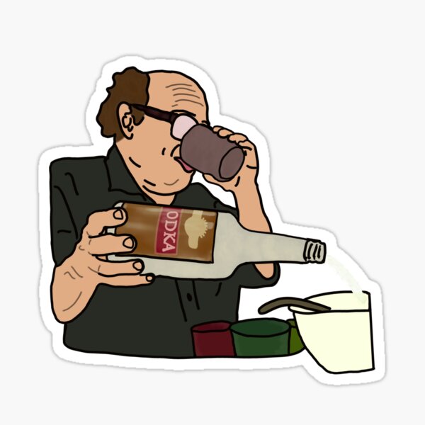 "danny devito" Sticker by mirandasdesign | Redbubble