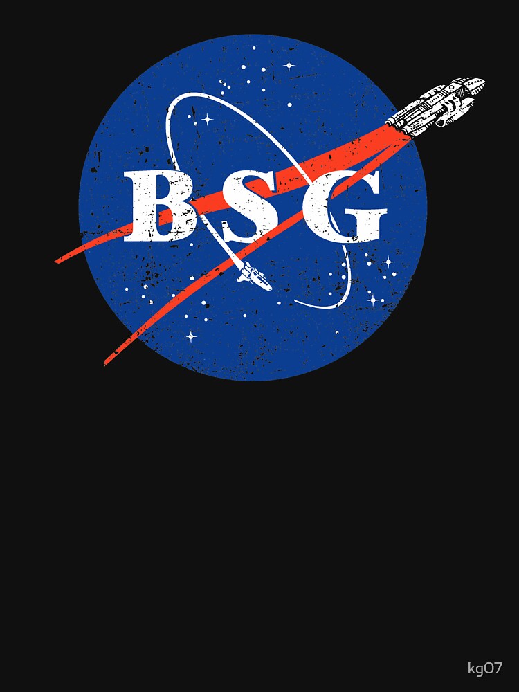 "BSG" T-shirt for Sale by kg07 | Redbubble | battlestar galactica t ...