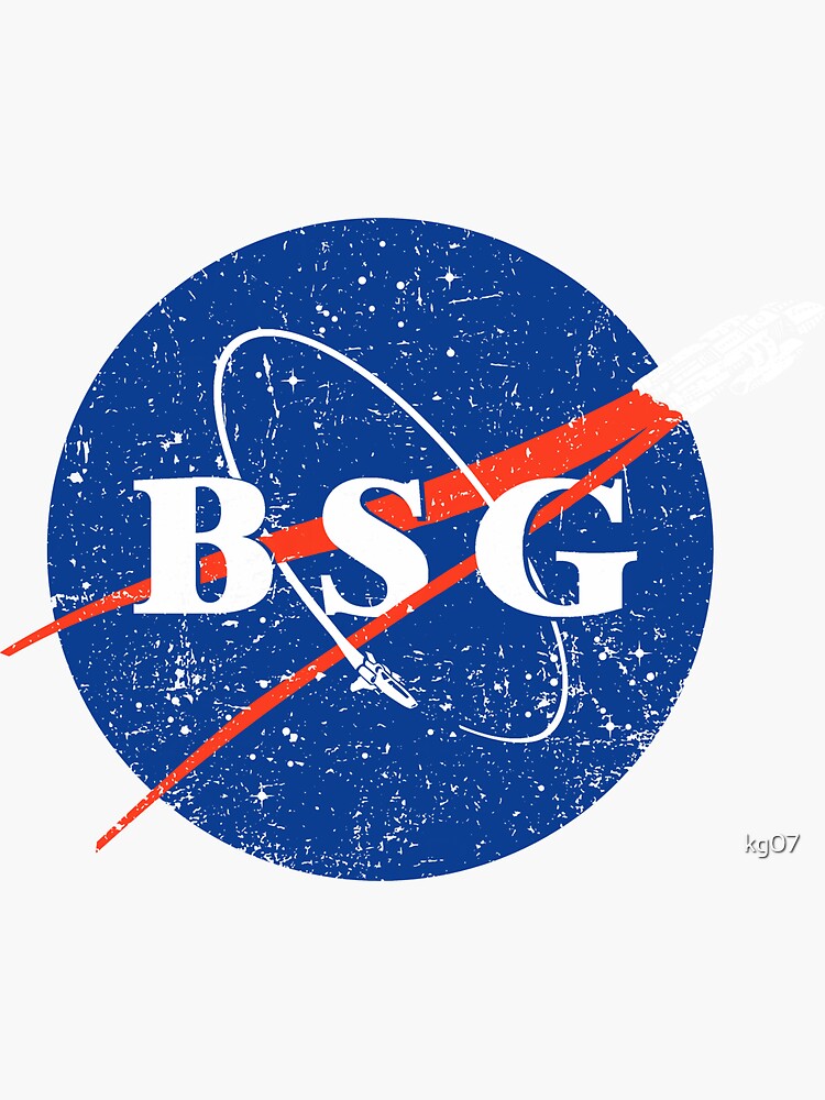"BSG" Sticker for Sale by kg07 | Redbubble