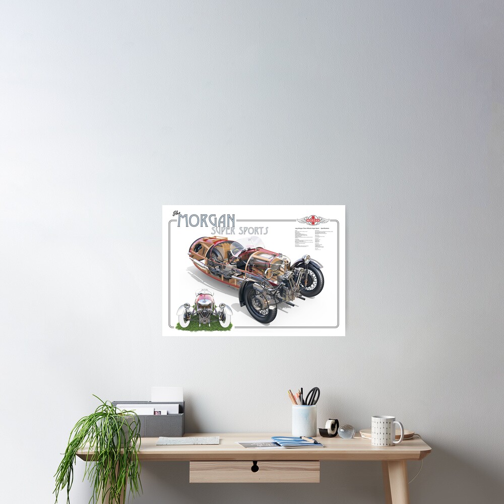 "Morgan - Cutaway Poster" Poster for Sale by D-M-J | Redbubble