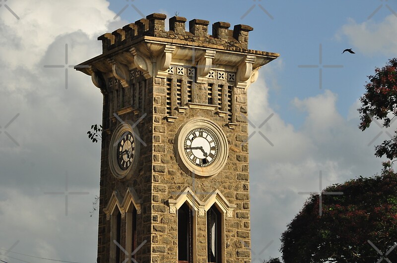 "Old Clock Tower in Kurunagala, Sri Lanka" by hazarip | Redbubble