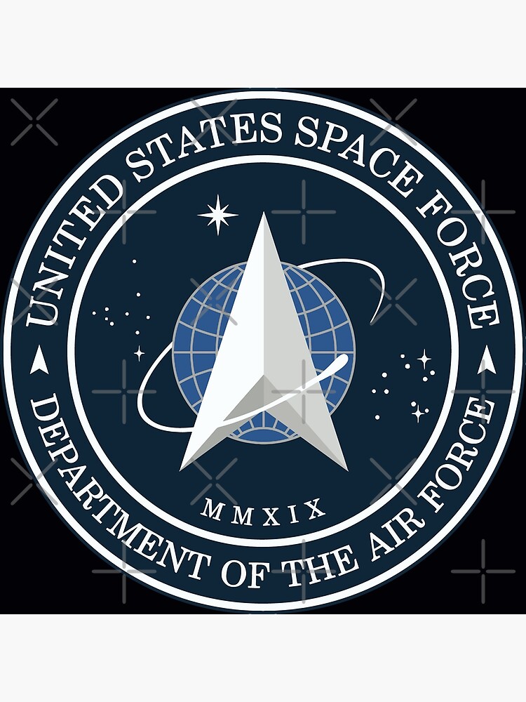 "Space Force Seal MMXIX" Poster by StinkPad | Redbubble