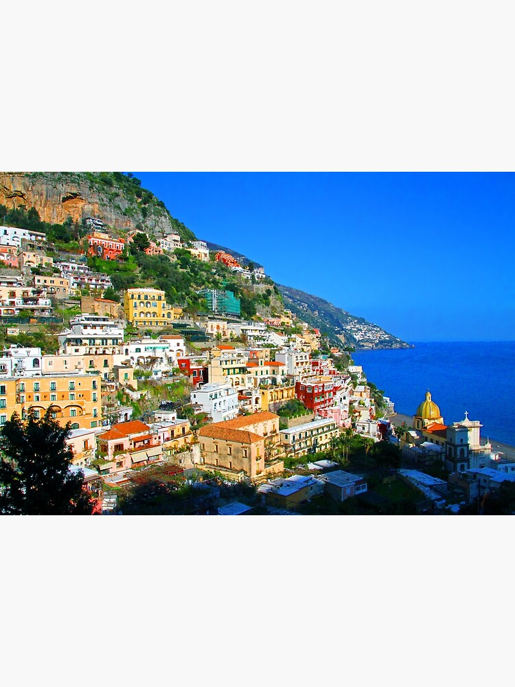 "Positano Italy Color" Art Print for Sale by jalanphoto | Redbubble