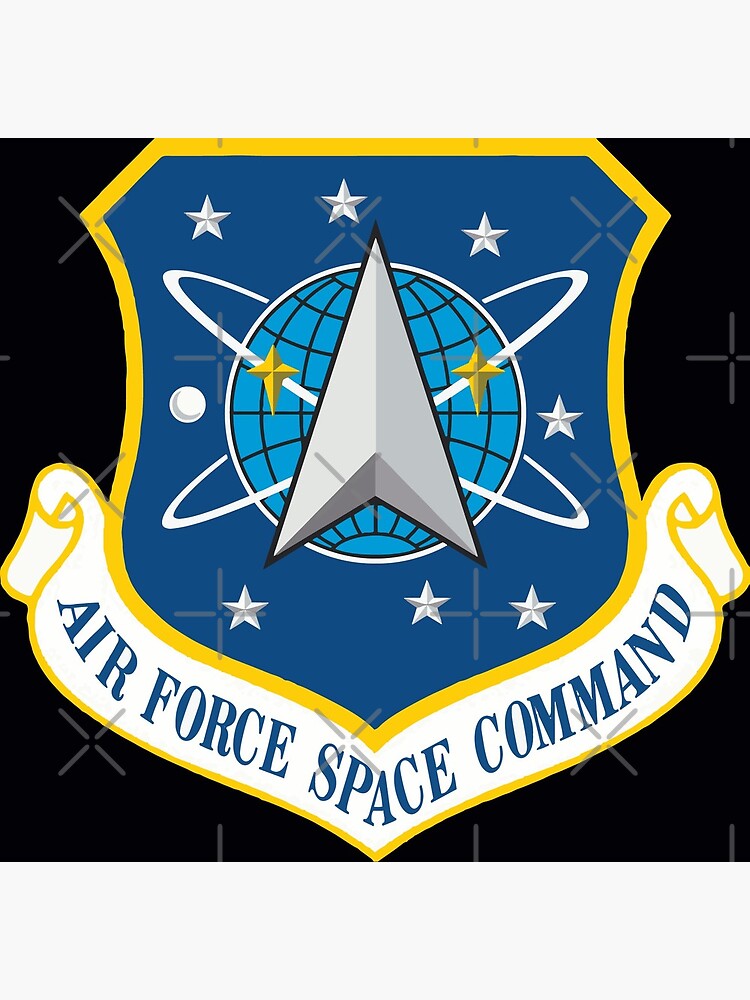 Lámina metálica «Escudo del Escudo de Comando Espacial de la Fuerza ...