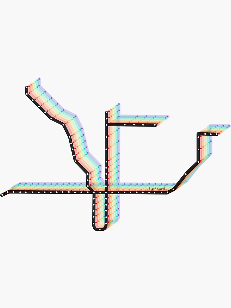 "TTC Map" Sticker for Sale by scoit | Redbubble