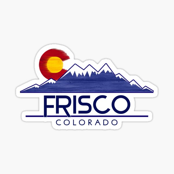Frisco Colorado Stickers | Redbubble