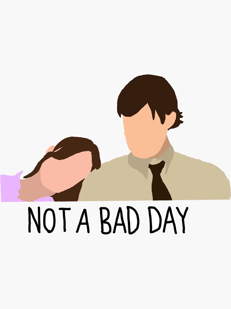 "jim and pam" Sticker for Sale by sophie11105 | Redbubble