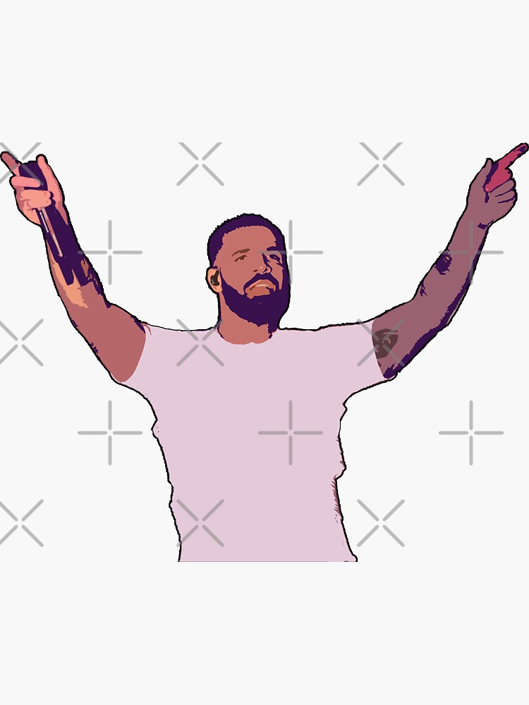 "Drake" Sticker for Sale by NicholasForbes | Redbubble