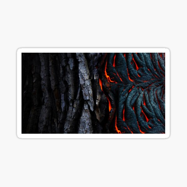 "Dried Lava" Sticker for Sale by MKdesignsforyou | Redbubble