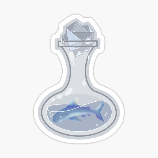 "Shark Magical Potion" Sticker by mikita415 | Redbubble