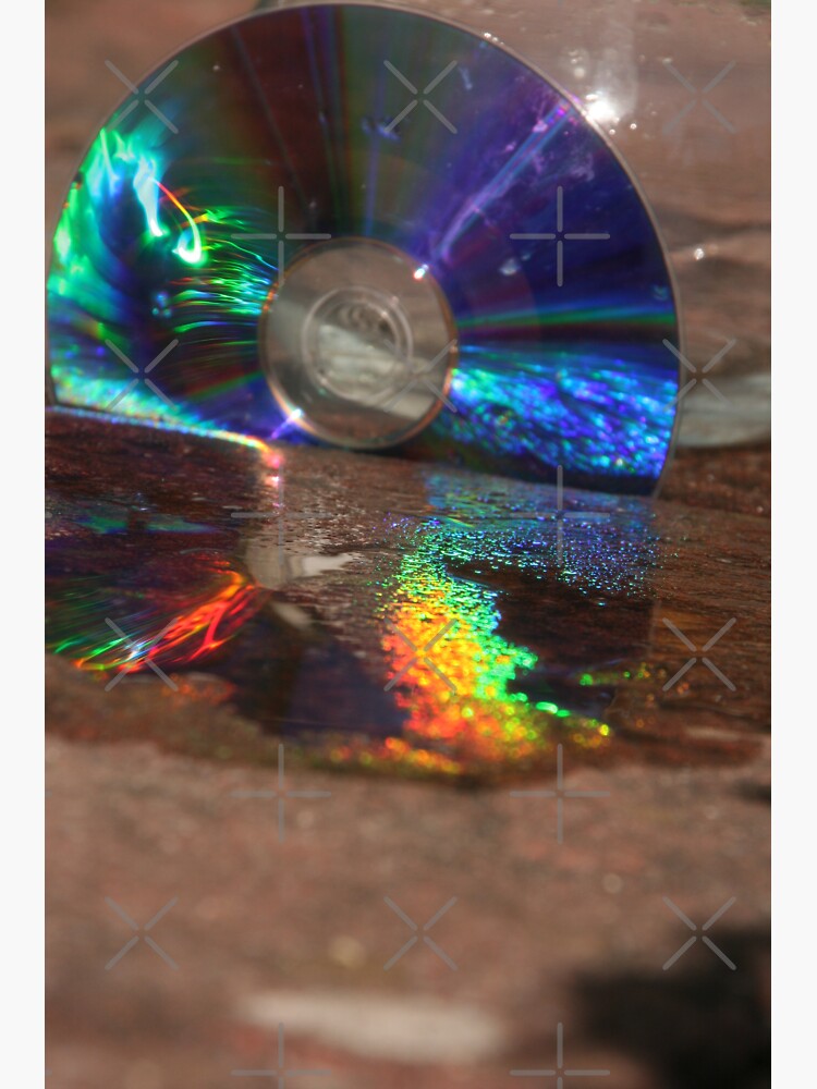 "Rainbow reflection" Sticker for Sale by rickyroman | Redbubble