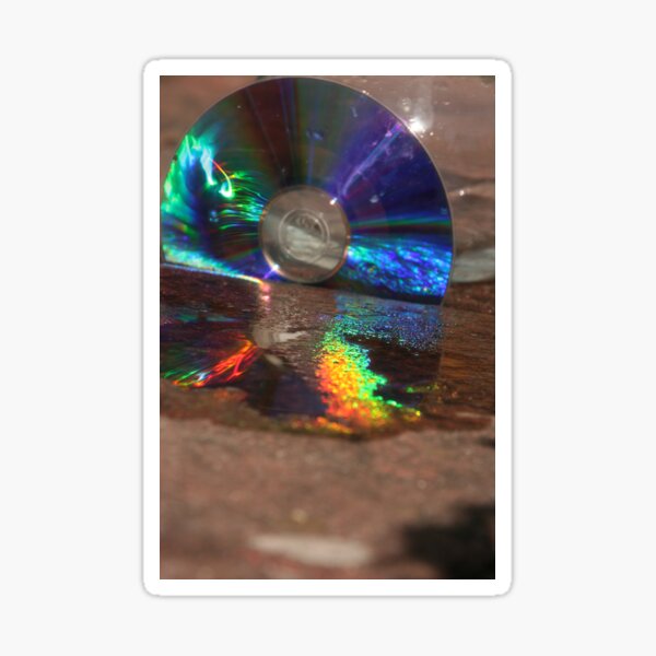 "Rainbow reflection" Sticker for Sale by rickyroman | Redbubble