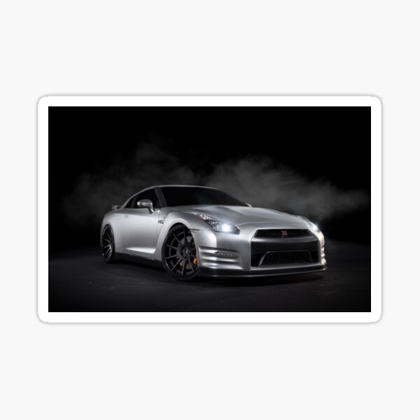 "Nissan GTR" Sticker for Sale by - speedNbeauty- | Redbubble