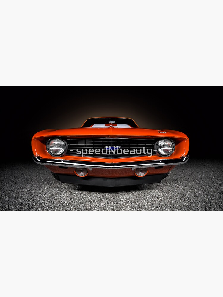 "1969 Chevrolet Yenko Camaro" Sticker by speednbeauty | Redbubble