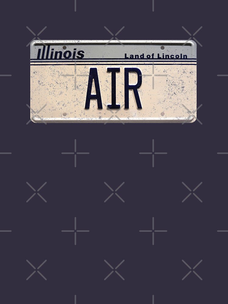 "Air license plate" T-shirt by Primotees | Redbubble