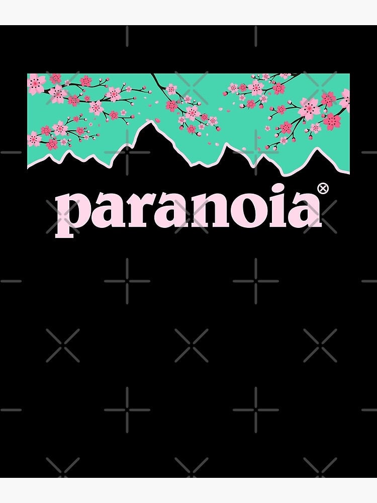 "paranoia aesthetic Iced Tea Streetwear" Poster by ThatSplat | Redbubble