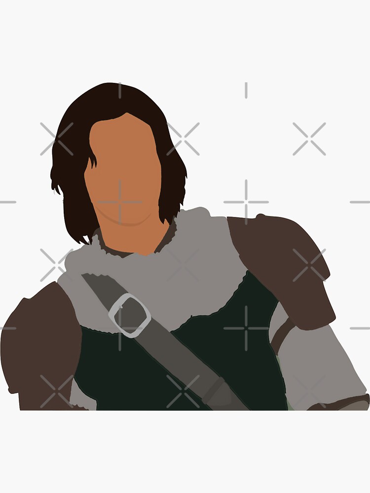 "Prince Caspian X" Sticker for Sale by g-rowland | Redbubble