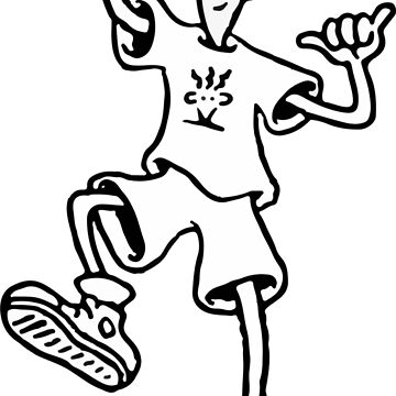 Pegatina for Sale con la obra «Fido Dido» de SwimGood | Redbubble