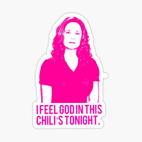 "Pam Beesly Quote" Sticker by alyssa-lyn | Redbubble