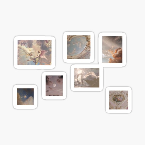 "Ethereal Aesthetic Sticker Pack" Sticker for Sale by hearted | Redbubble