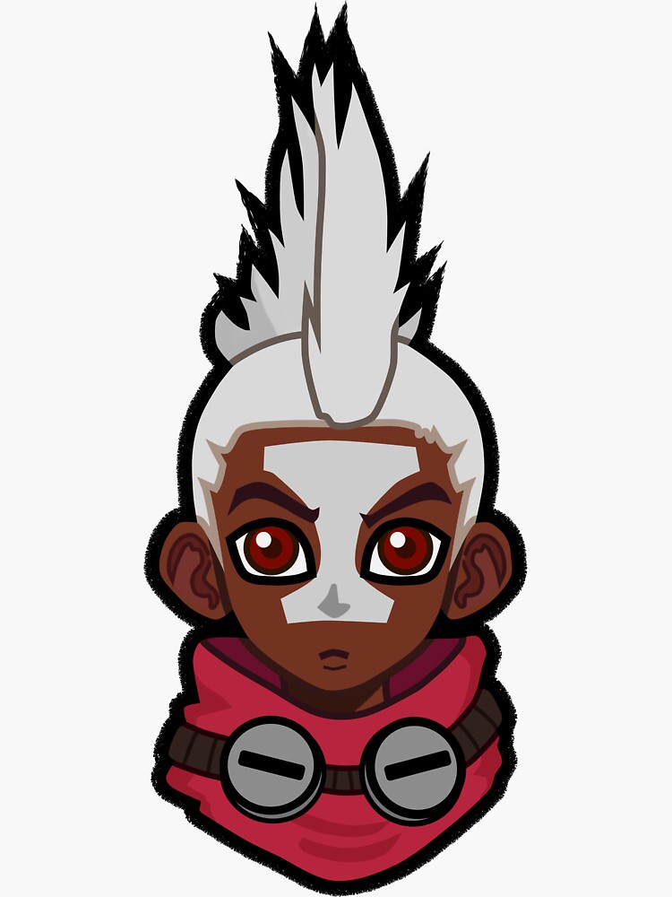 "Ekko" Sticker by EkkSaturnii-5 | Redbubble