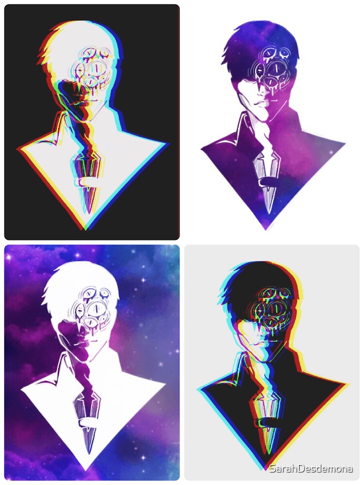 "Void Face" Sticker for Sale by SarahDesdemona | Redbubble