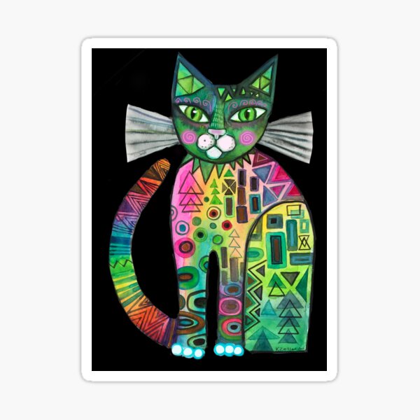 "Kit Kat " Sticker for Sale by karincharlotte | Redbubble