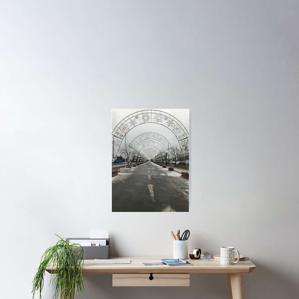 "The alley" Poster by Piepietube | Redbubble