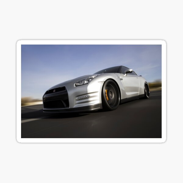 "Nissan GTR" Sticker by speednbeauty | Redbubble