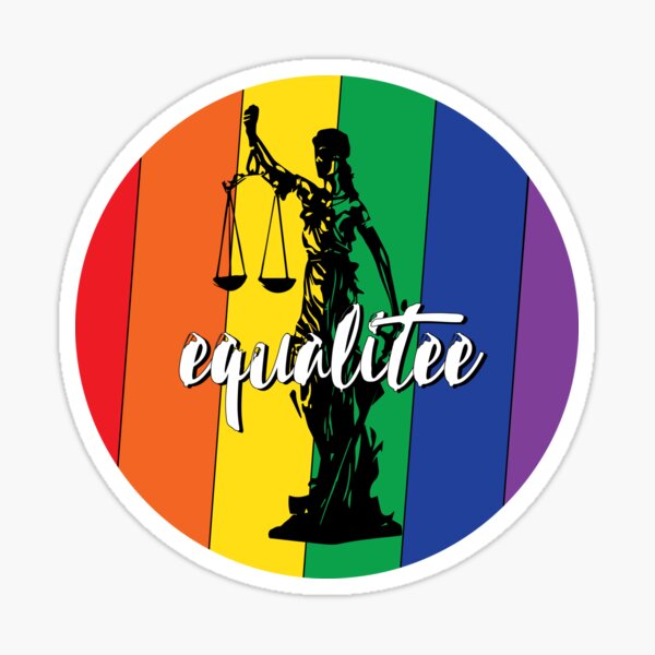 "Equalitee Logo" Sticker for Sale by rence23 | Redbubble