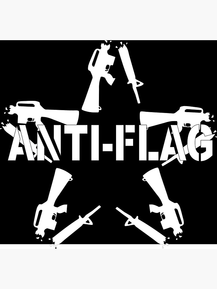 "anti guns flag" Poster by DEAKATRO | Redbubble