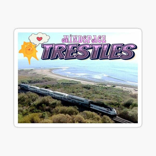 "Trestles Surf Travel Series" Sticker by Micbancap | Redbubble