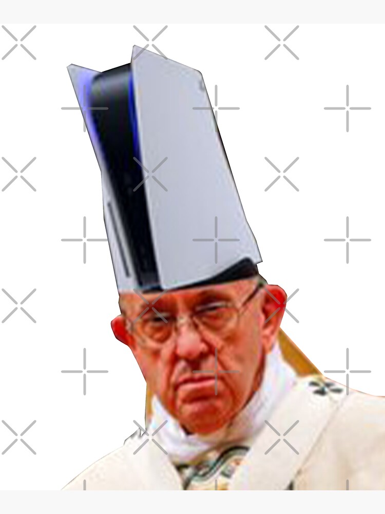 "PS5 meme pope francis" Tote Bag by Geempah | Redbubble