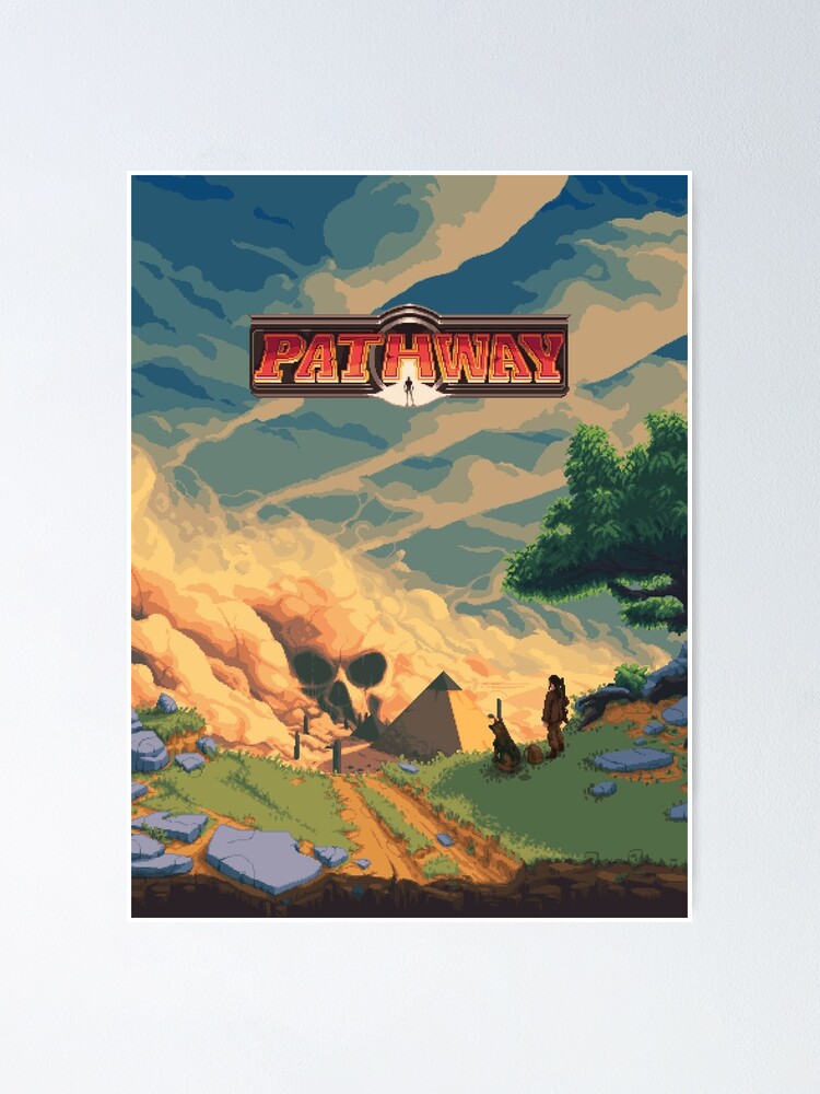 "Pathway" Poster for Sale by Purpleworld1 | Redbubble