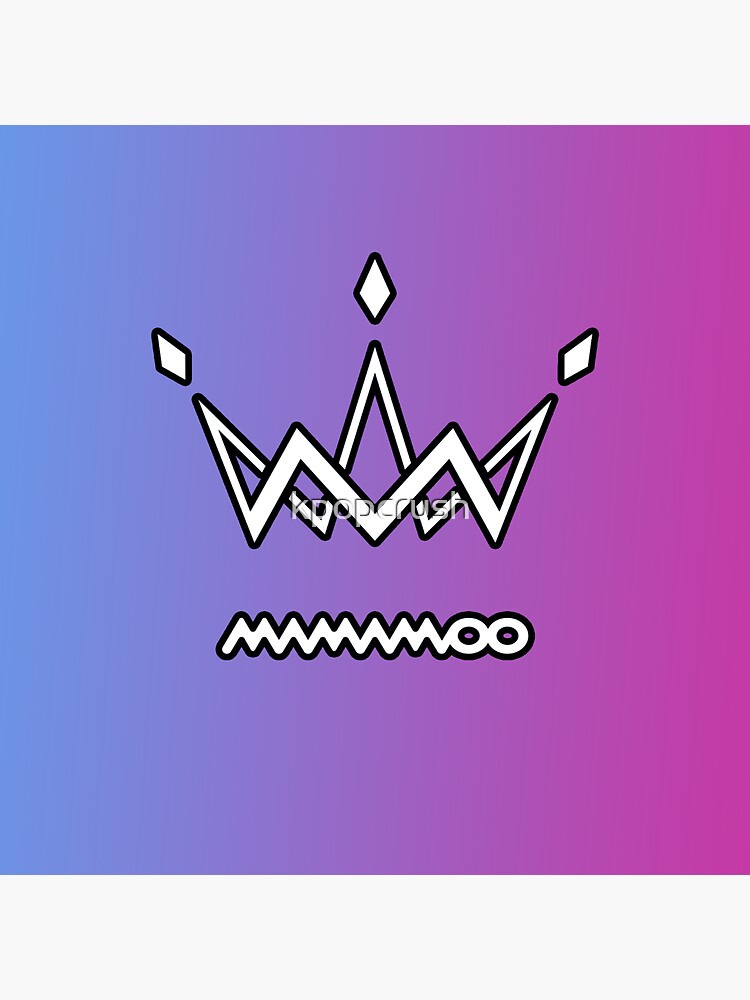 "Mamamoo logo " Sticker by kpopcrush | Redbubble