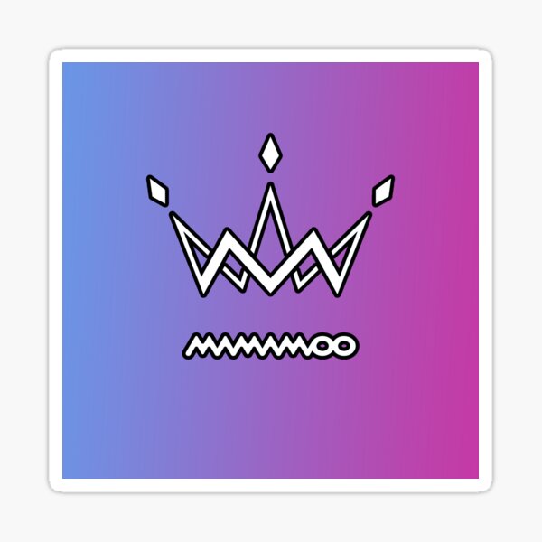 "Mamamoo logo " Sticker by kpopcrush | Redbubble