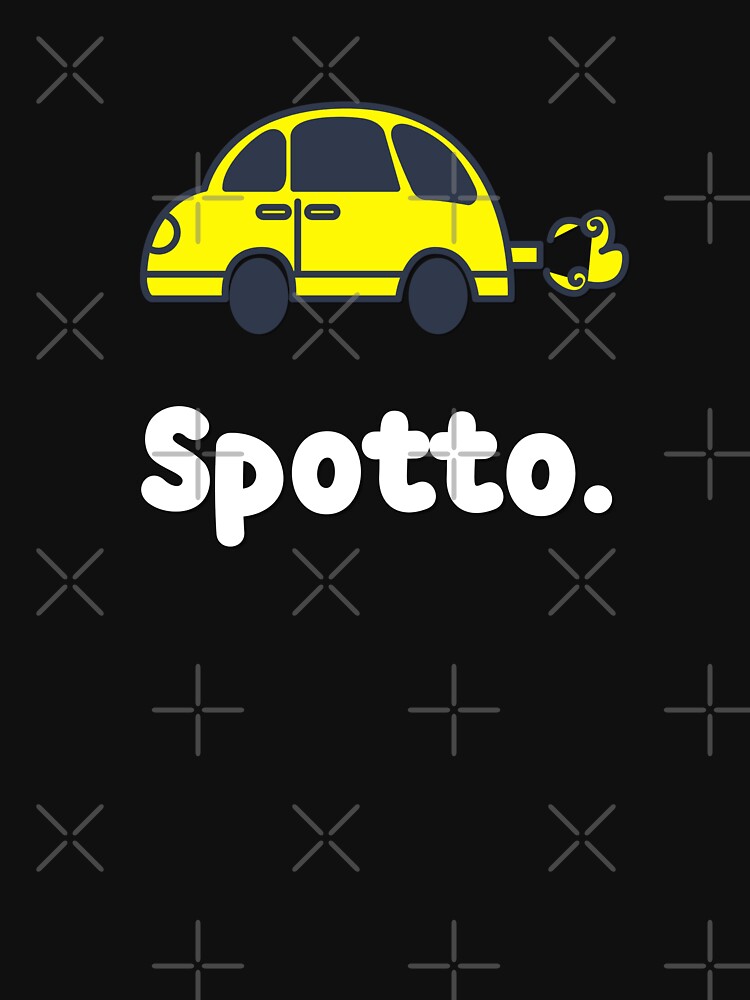 "Spotto" Essential T-Shirt for Sale by ismailalrawi | Redbubble
