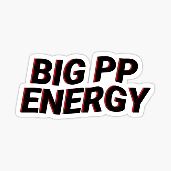That’s Small PP Energy vinyl decal sticker Paper Paper & Party Supplies ...