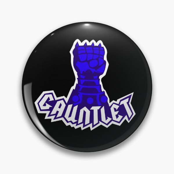 Gauntlet Pins and Buttons | Redbubble