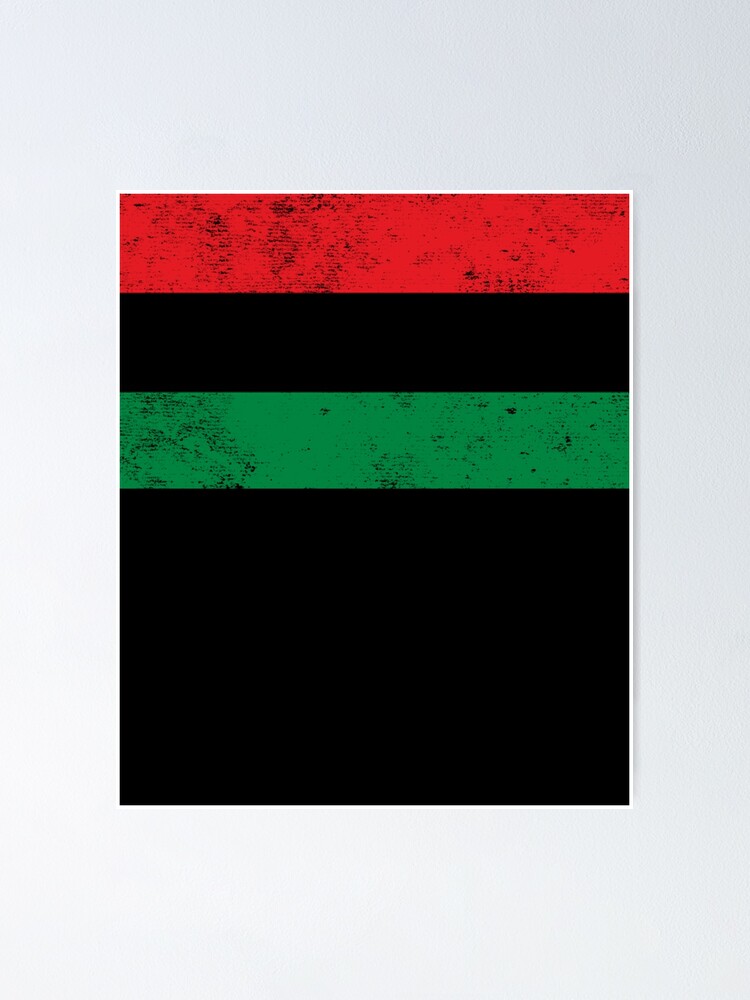 "Pan African Flag Black History UNIA" Poster for Sale by funnytshirtemp ...