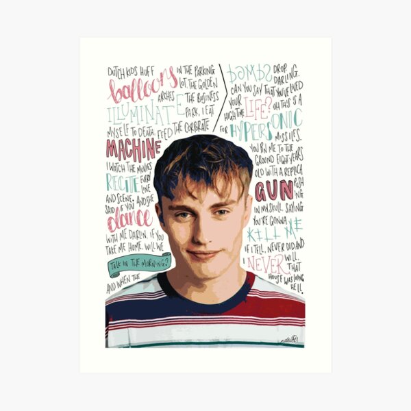 "Sam Fender" Art Print for Sale by Naomillustrates | Redbubble
