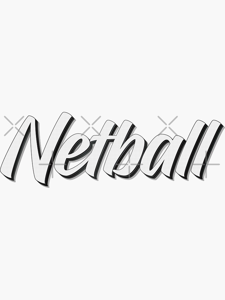 "Netball Early Versions of Basketball" Sticker for Sale by ProjectX23 ...