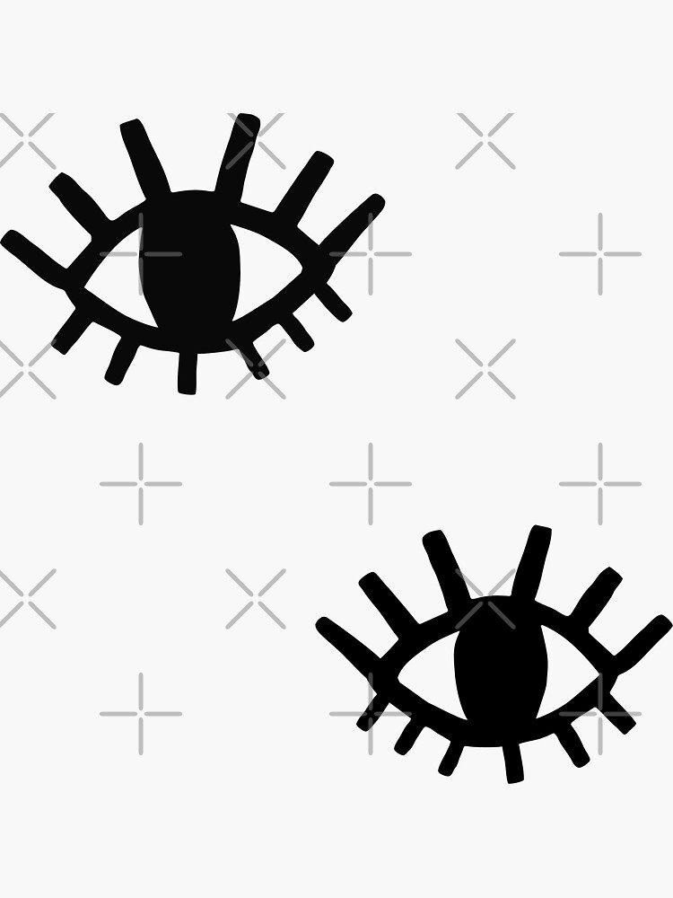 "Open Eyes" Sticker by meandthemoon | Redbubble